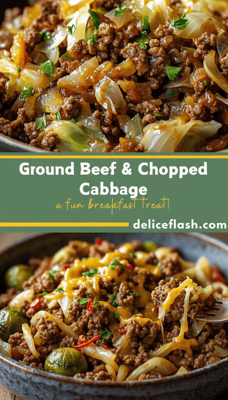 Ground Beef and Chopped Cabbage – yumroh