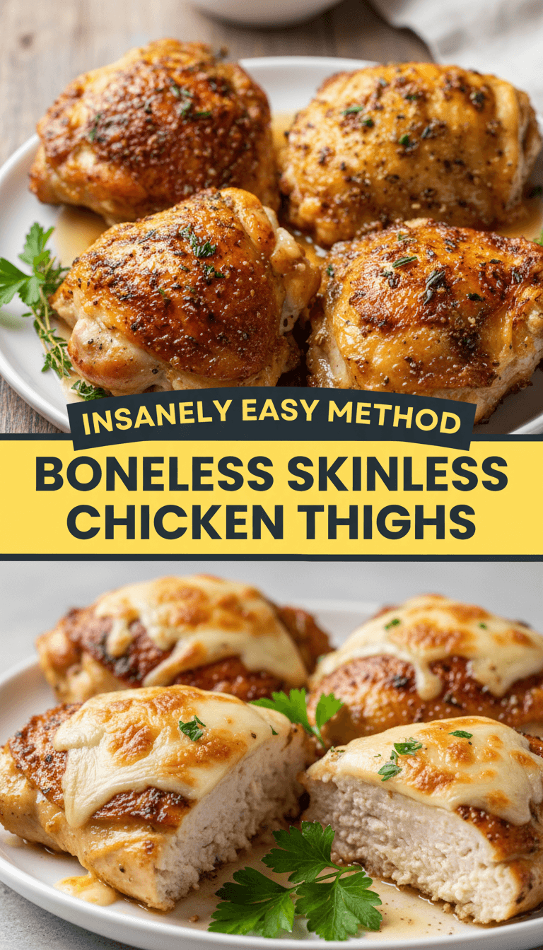 Honey Garlic Boneless Skinless Chicken Thighs – yumroh