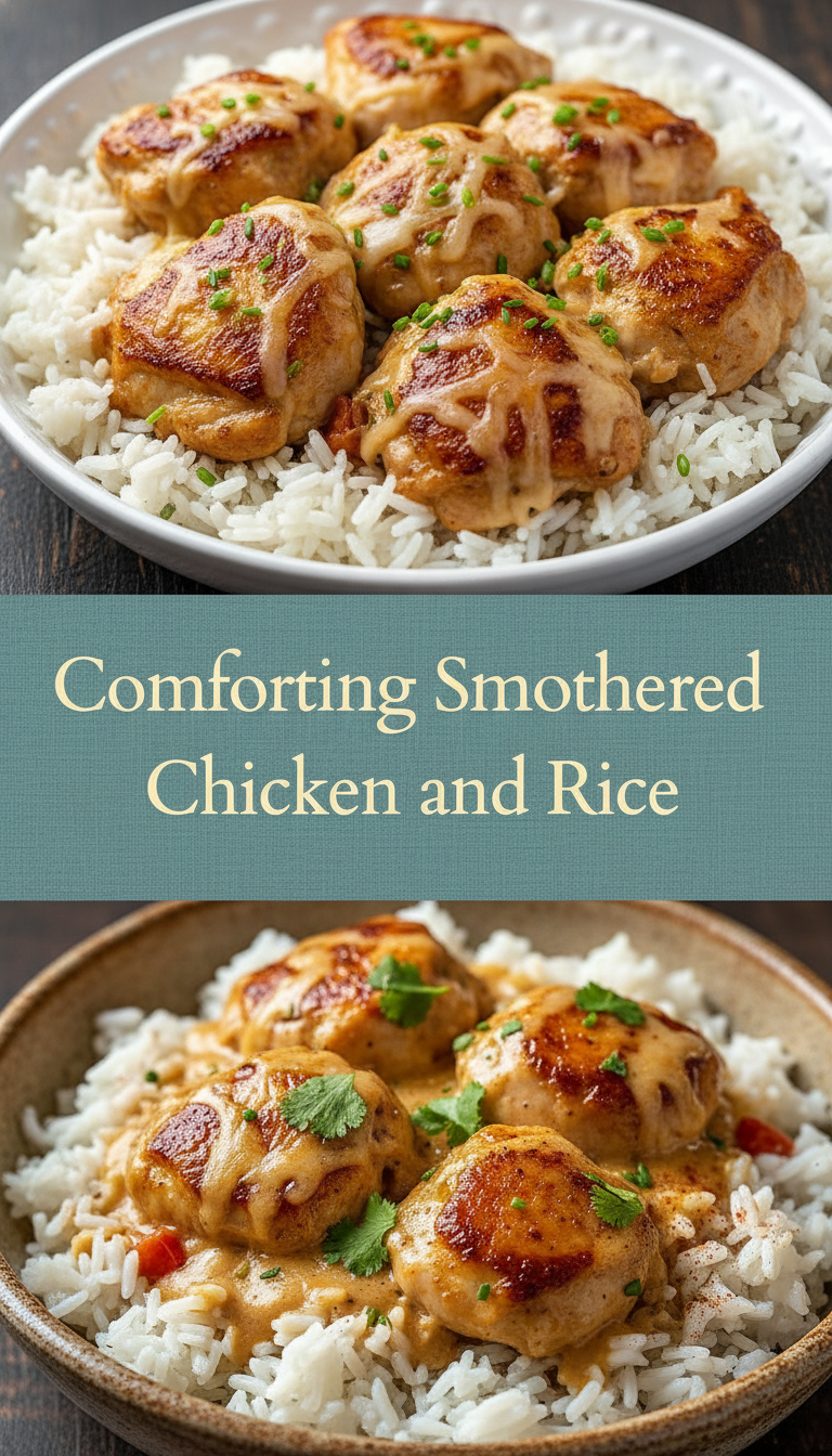 Irresistible Best Smothered Chicken and Rice Recipe – yumroh